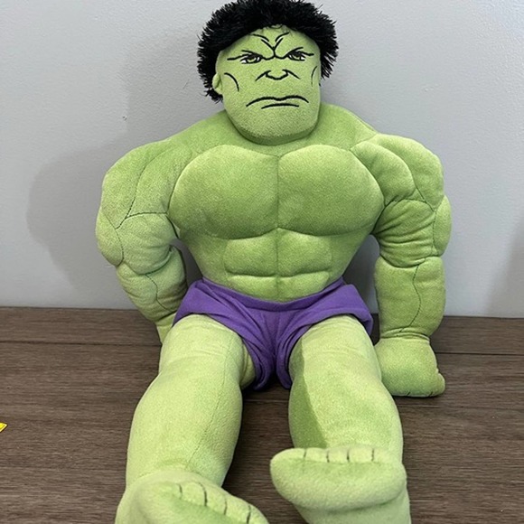 Marvel | Toys | Marvel Super Hero Adventures Toddler Hulk Plush Stuffed ...